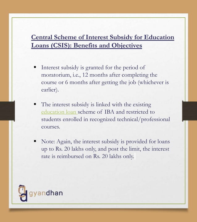 Indian Government Schemes To Help Students Study Abroad : Educational ...