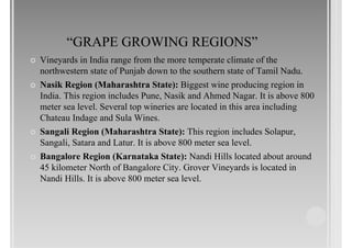 Indian Grape Varieties | PPT