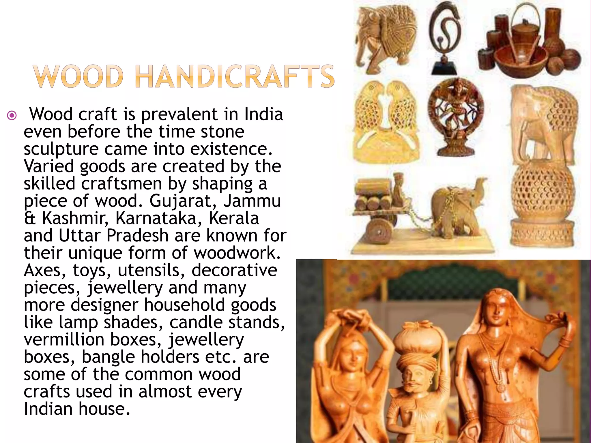 Indian handcrafts | PPTX