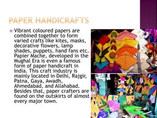 Indian handcrafts | PPTX