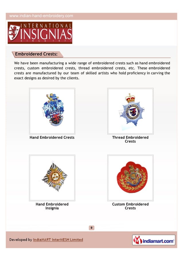 International Insignias, Varanasi , army uniform badges | PDF