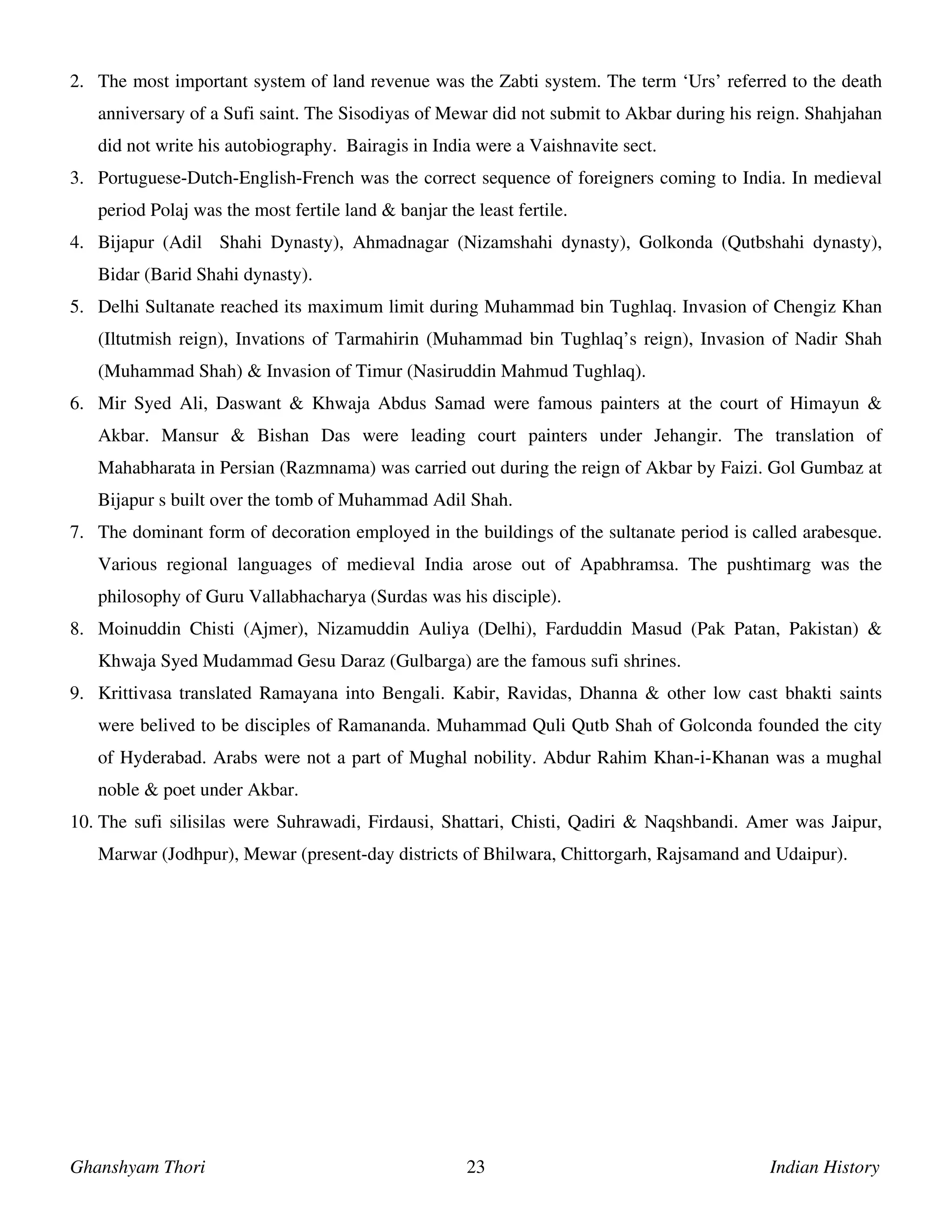 UPSC ANCIENT Indian history Topper Notes 2013 2014 General knowledge | PDF