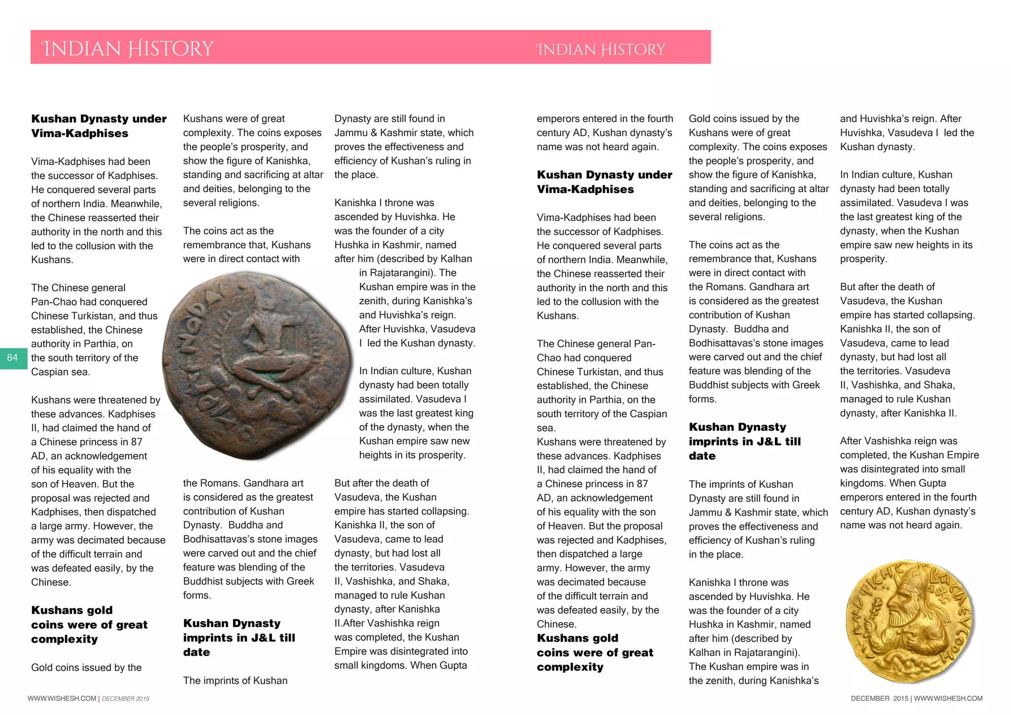 Geographical location of Kushan Dynasty | PDF