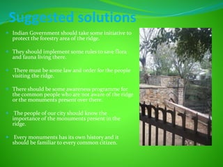 Northern Ridge Delhi.pptx ppt | PPT