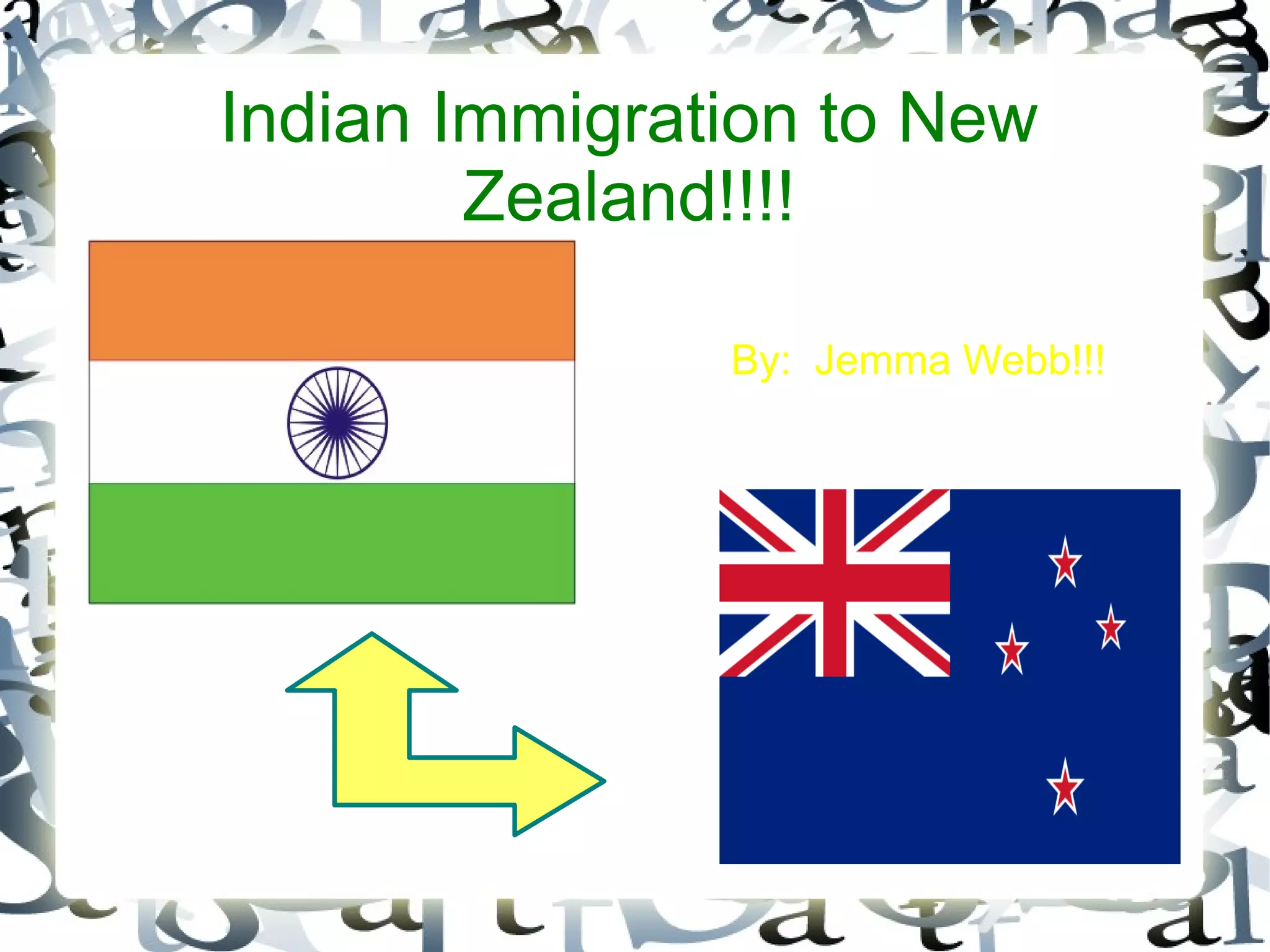 Indian immigration | ODP