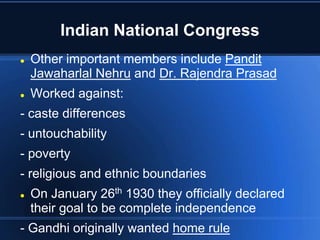 Indian independence | PPT