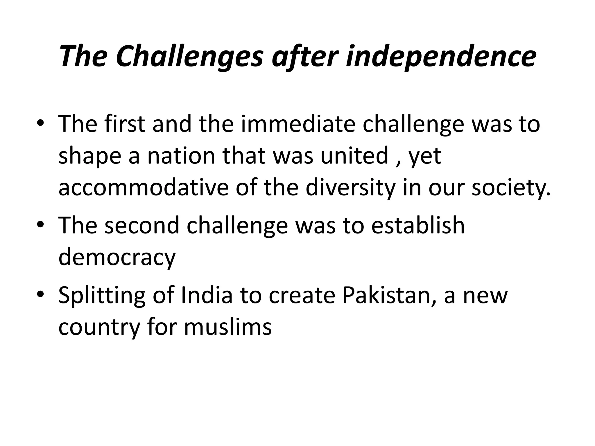 Indian independence and partition | PPTX