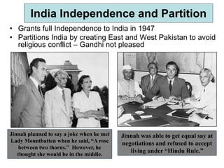 Indian independence and partition ppt | PPT