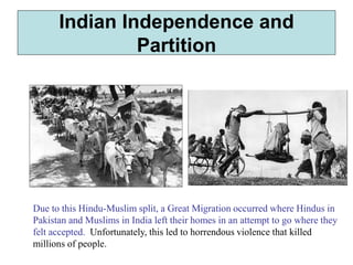 Indian independence and partition ppt | PPT