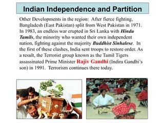Indian independence and partition ppt | PPT