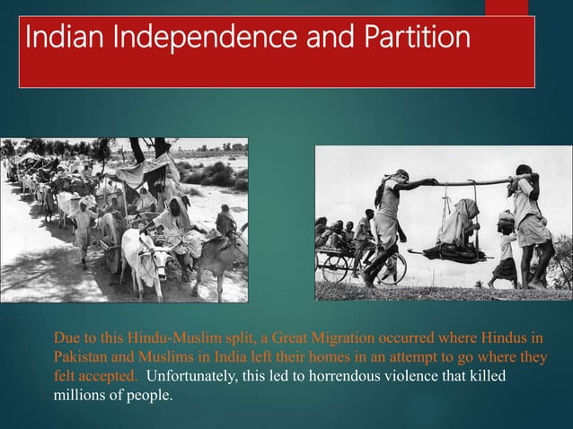 Indian independence and partition ppt | PPT