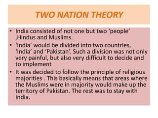 Indian independence & partition | PPTX