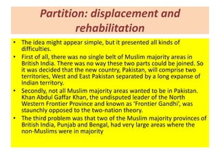 Indian independence & partition | PPTX