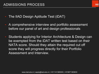 Redefining Design Education - Indian Institute of Art and Design | PPTX