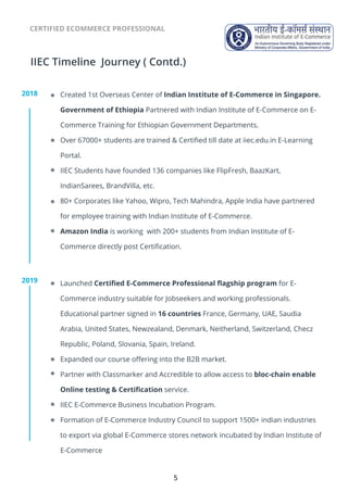 Indian institute of ecommerce certified ecommerce professional course ...
