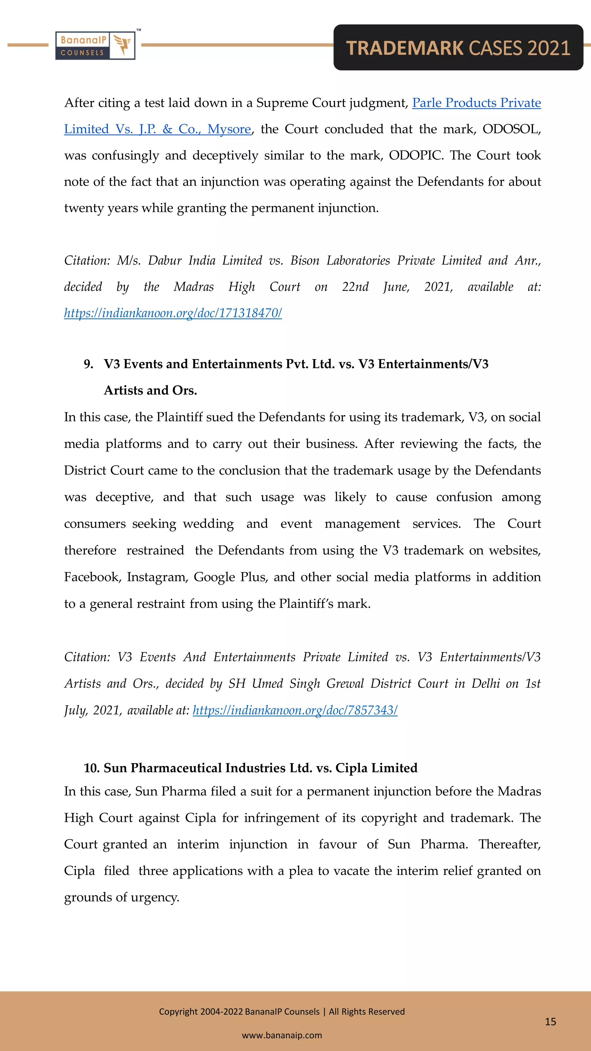 Indian Intellectual Property Cases Report, 2021.pdf