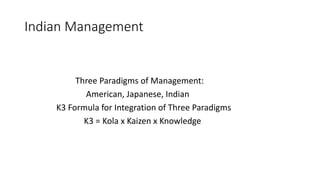India, Indianism. Indian Management.pptx