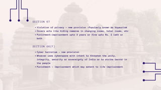 class 12 IP/ Computer Indian it act PPT | PPT