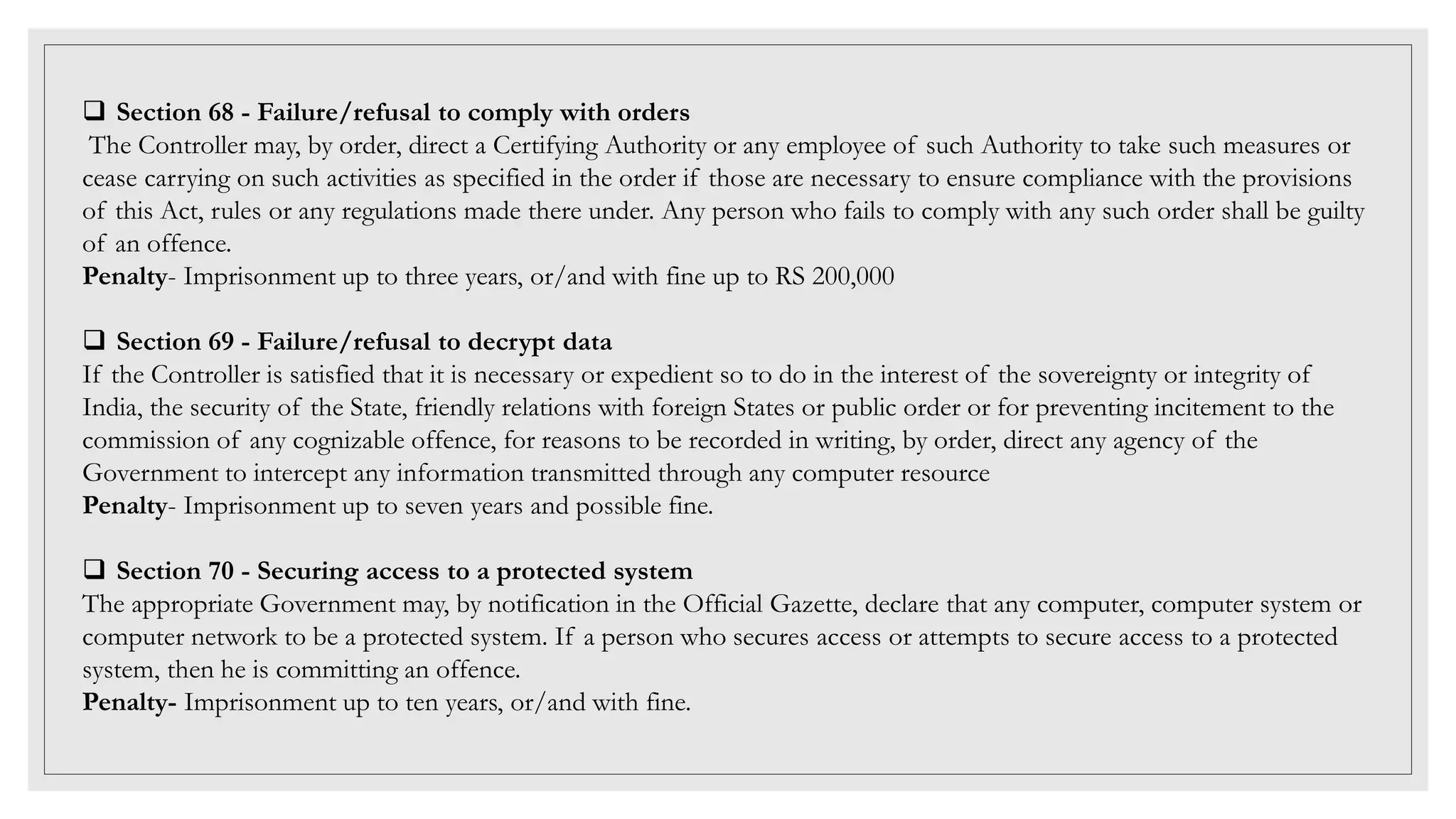 Indian IT Act - Cybersecurity | PPT