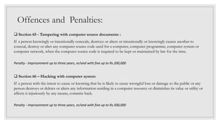 Indian IT Act - Cybersecurity | PPT