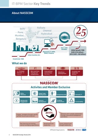 Indian IT BPM sector in India 2013 - A Summary | PDF