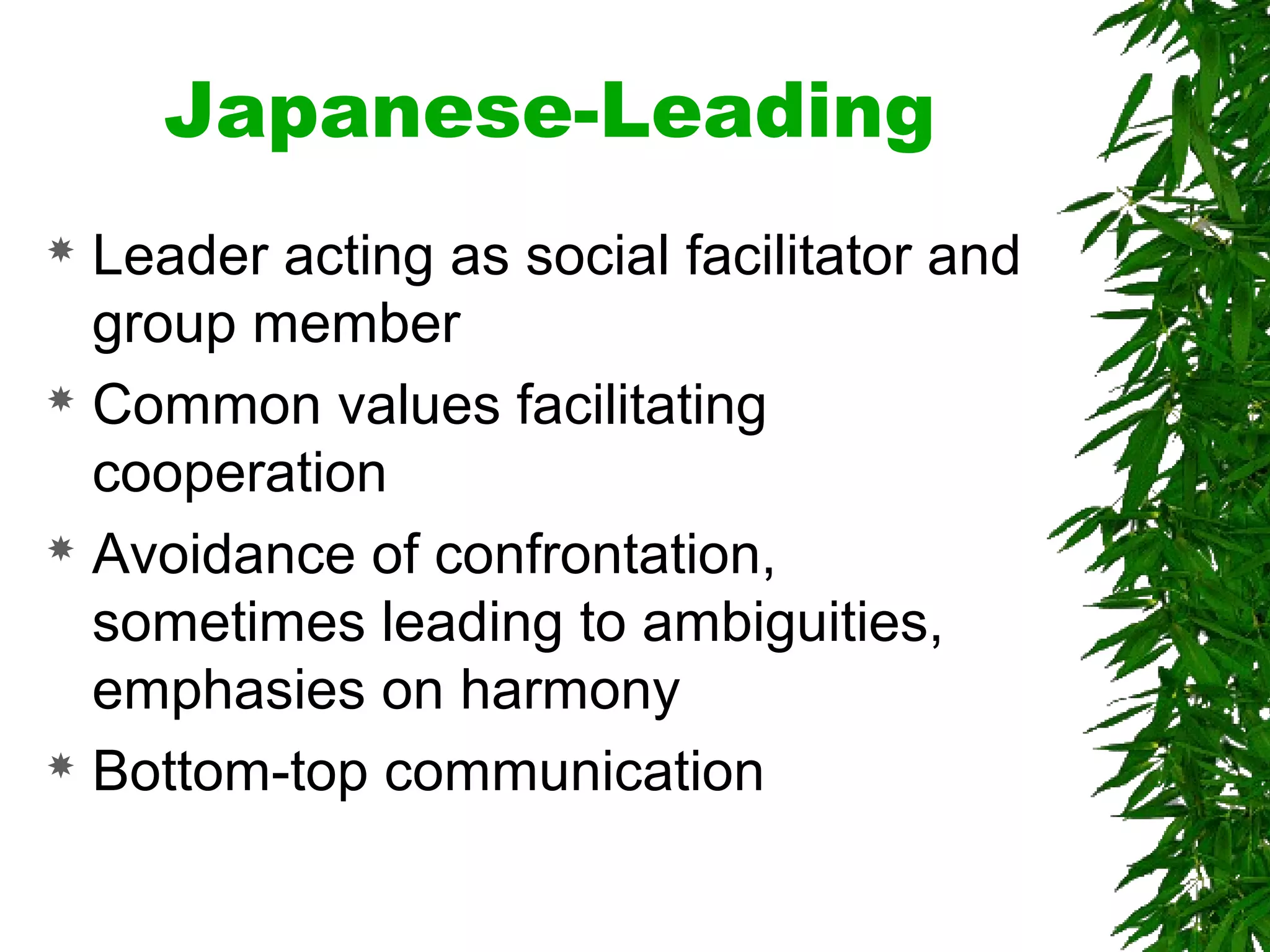 Indian,japanese,u.s style of management ppt-final | PPT