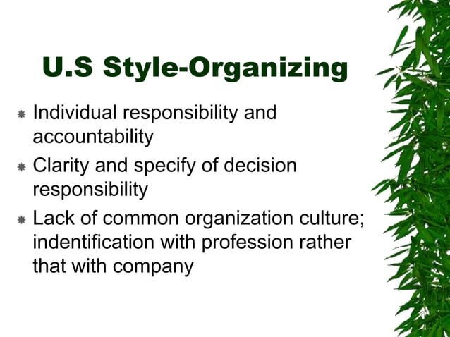 Indian,japanese,u.s style of management ppt-final | PPT