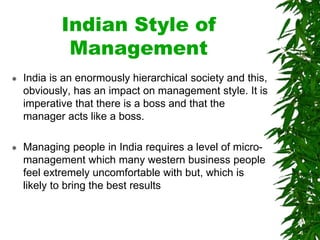 Indian,japanese,u.s style of management ppt-final | PPTX