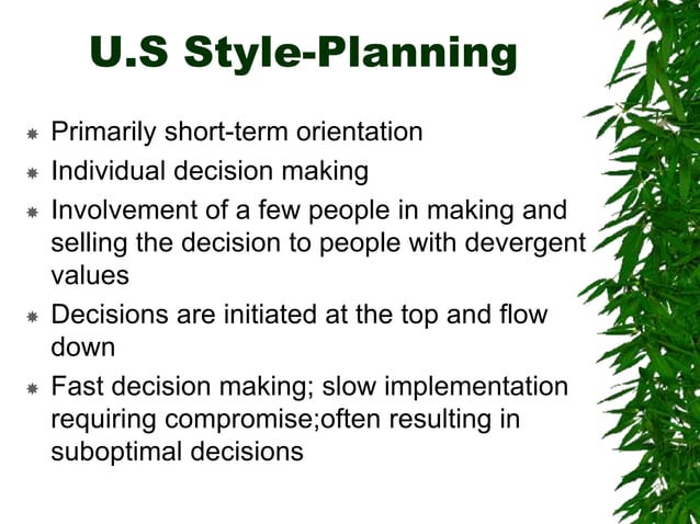 Indian,japanese,u.s style of management ppt-final | PPT