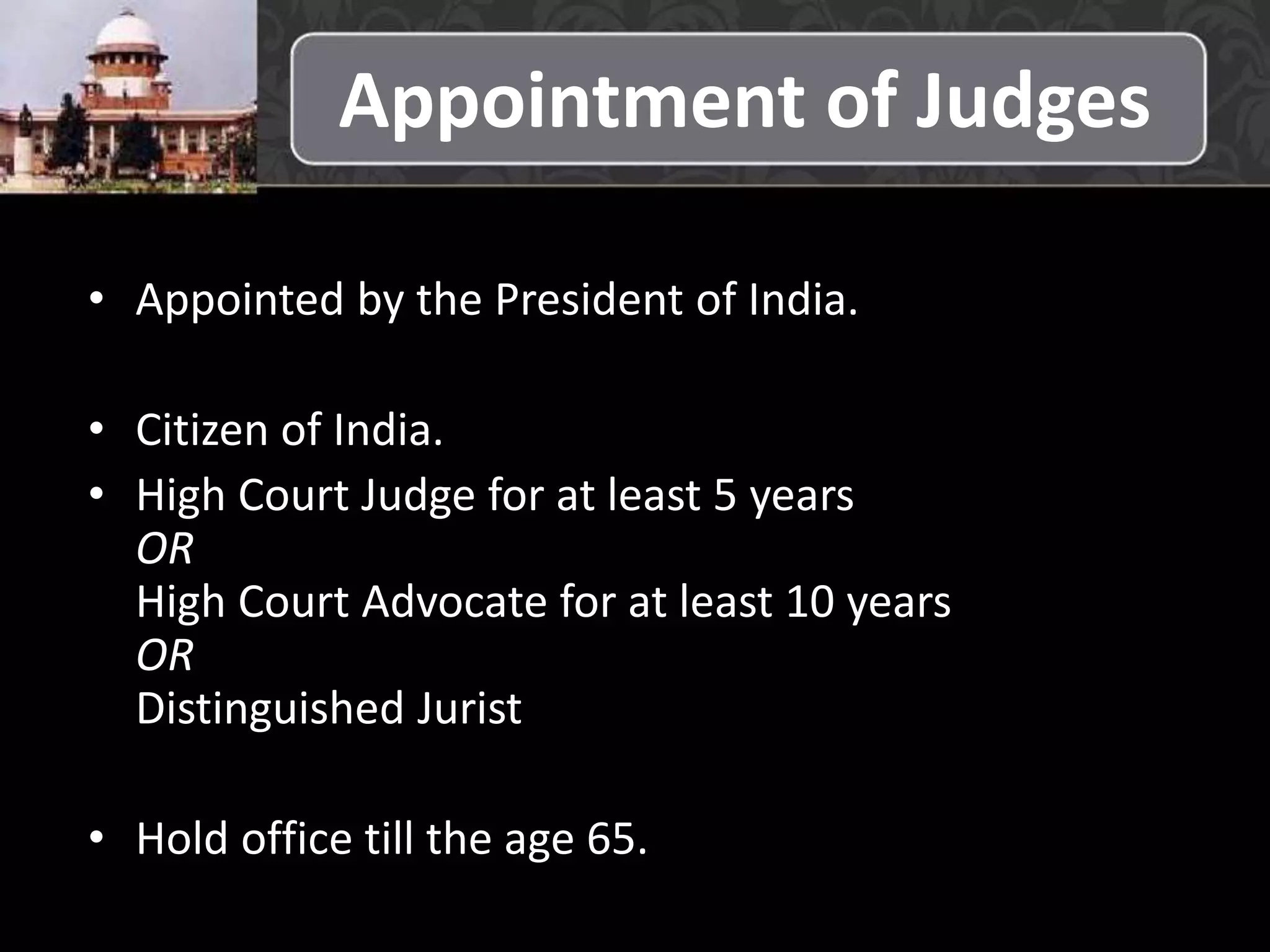 Indian Judicial System | PPTX