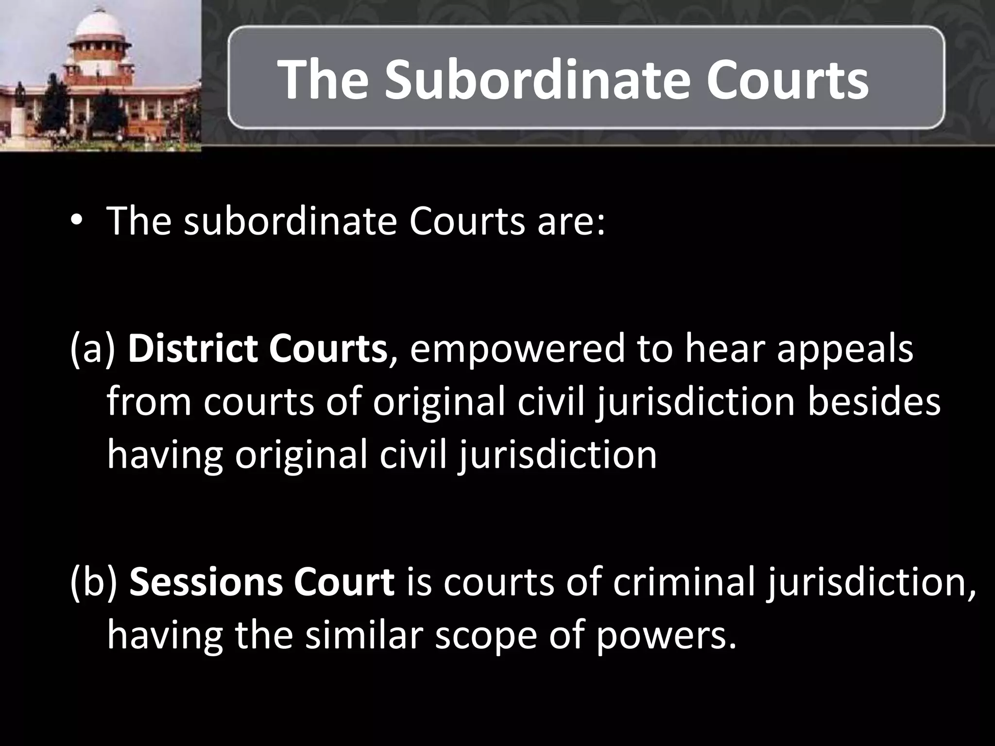 Indian Judicial System | PPTX