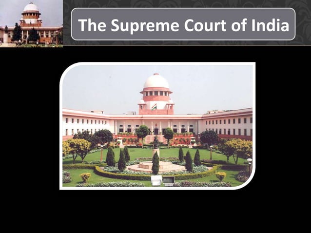 Indian Judicial System | PPTX | Law