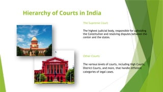 Judiacial system in India INDIAN JUDICIAL SYSTEM.pptx