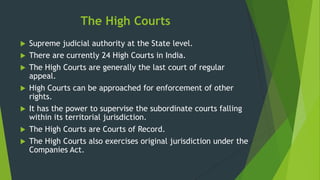 Indian judiciary and fast track courts. | PPTX