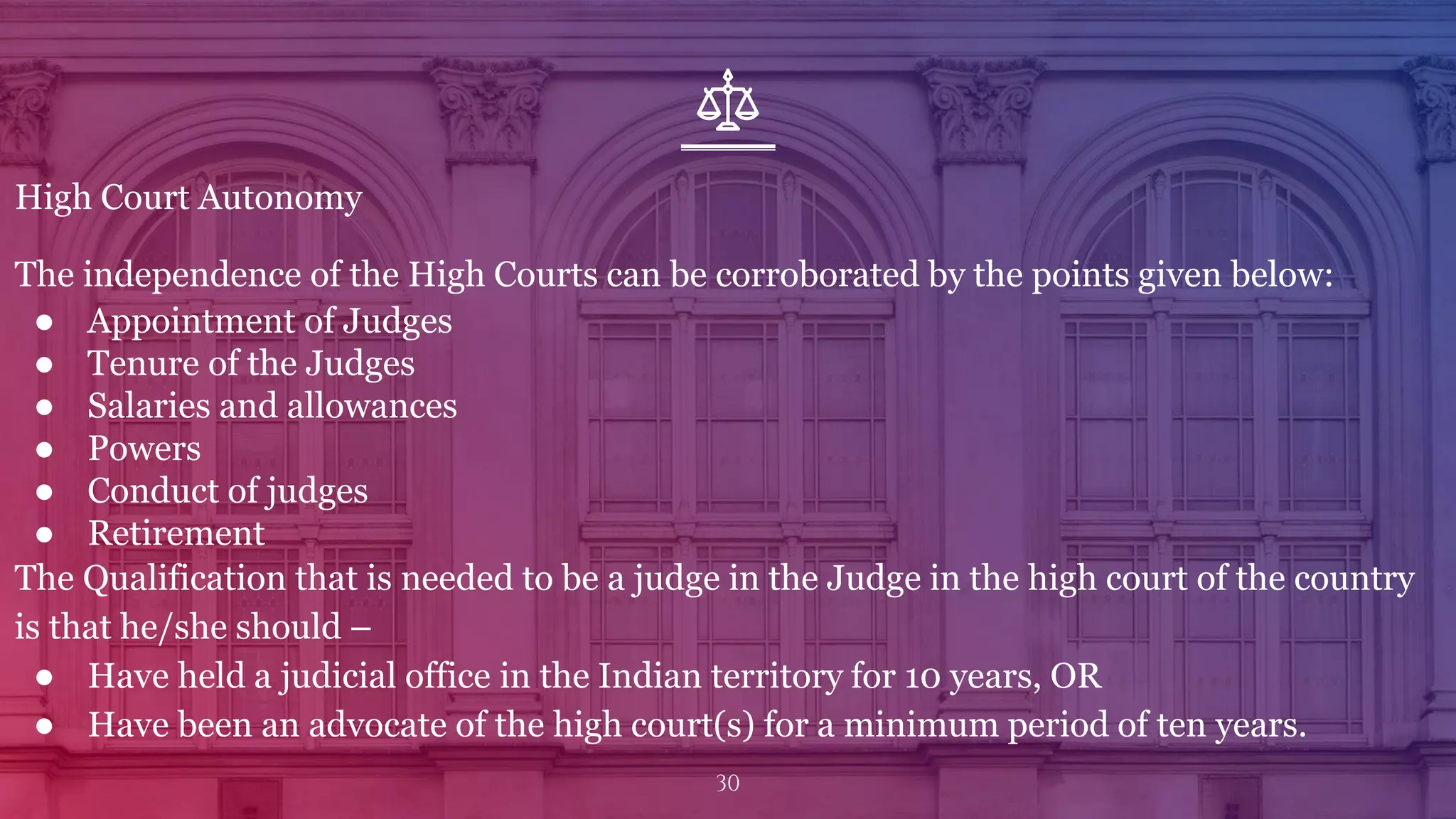 Indian judiciary hierarchy | PPTX