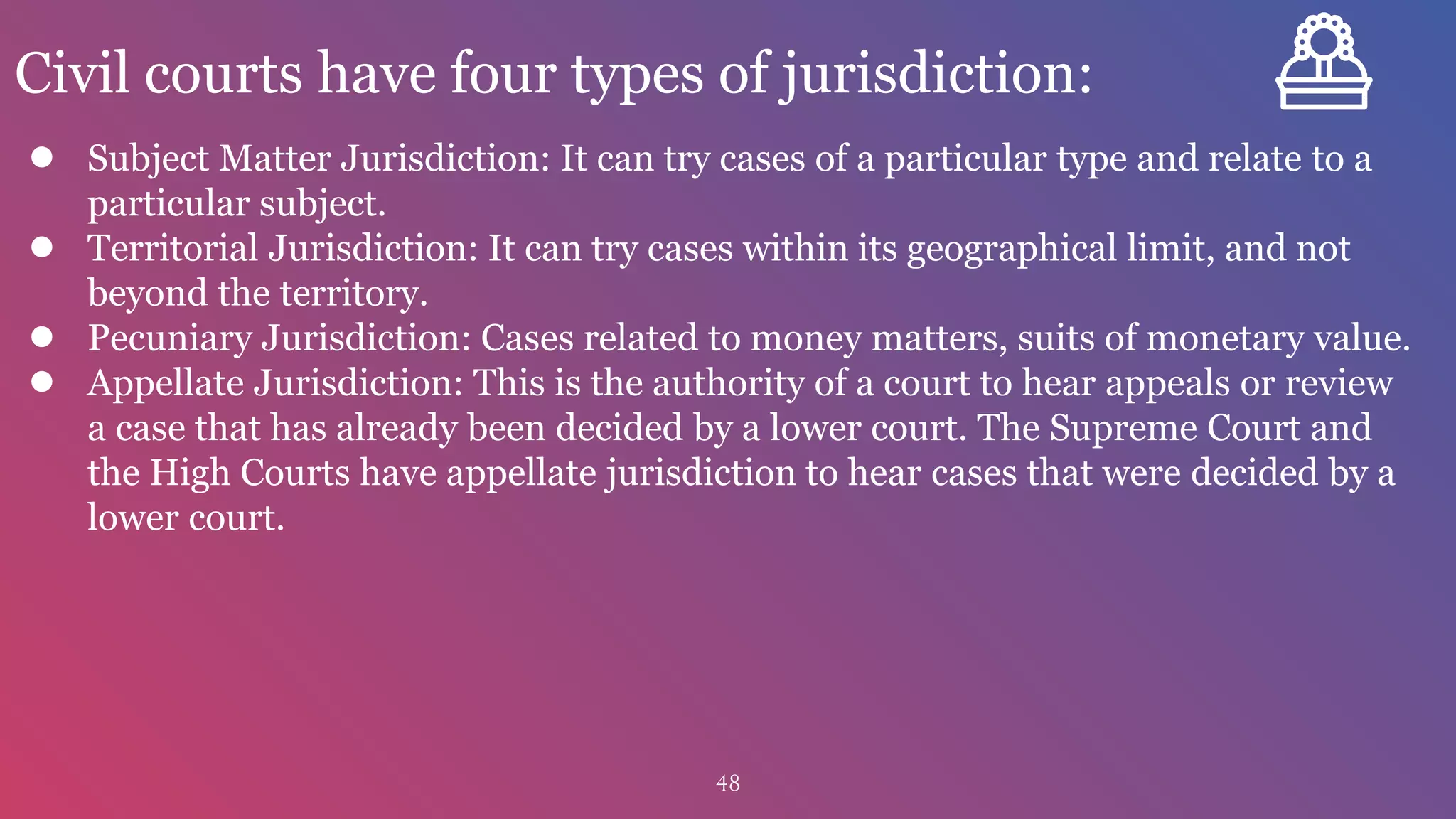 Indian judiciary hierarchy | PPTX