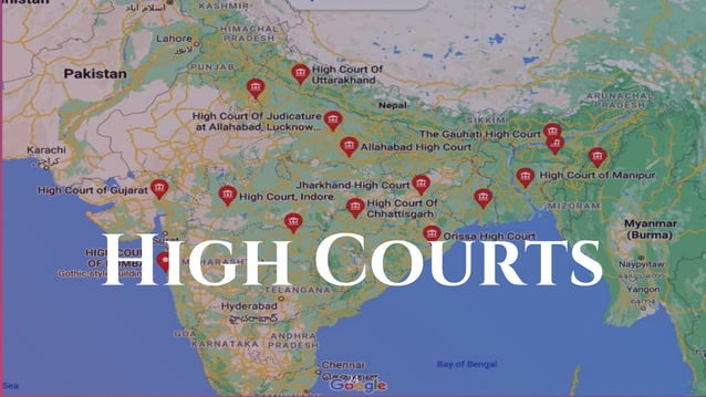 Indian judiciary hierarchy | PPTX