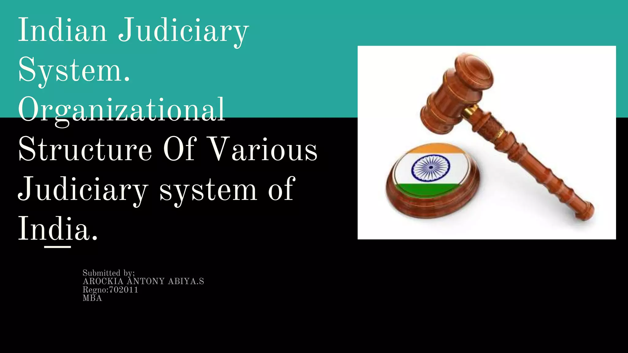 Indian judiciary system. organizational structure of various judiciary system of india. | PPT