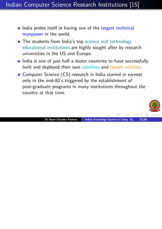 Indian Knowledge System in Computer Sc-1.pdf