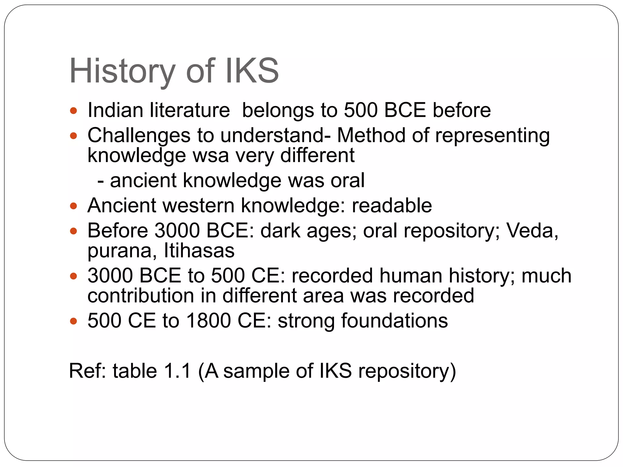 INDIAN KNOWLEDGE SYSTEM PPT chp-1.pptx