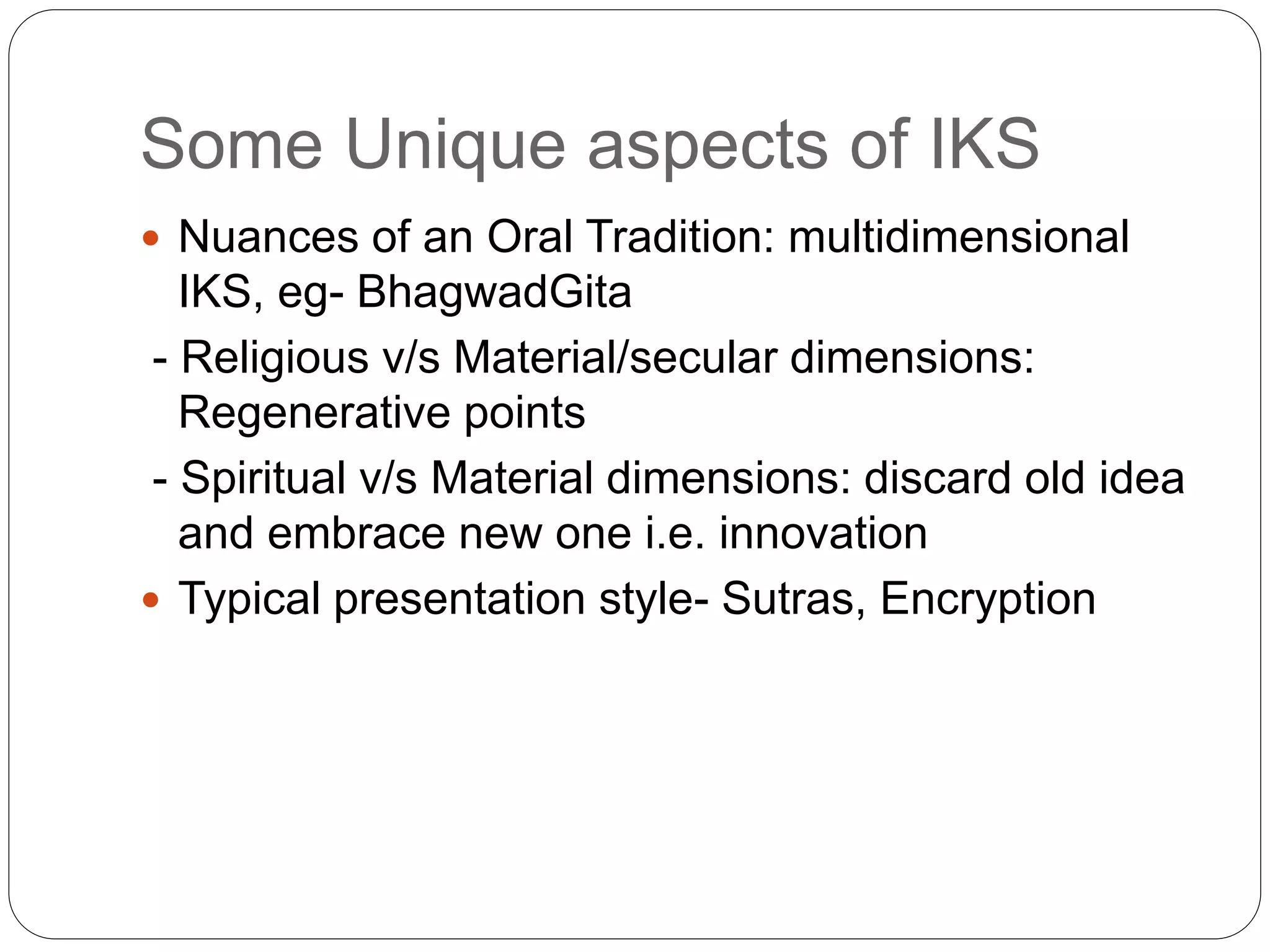 INDIAN KNOWLEDGE SYSTEM PPT chp-1.pptx