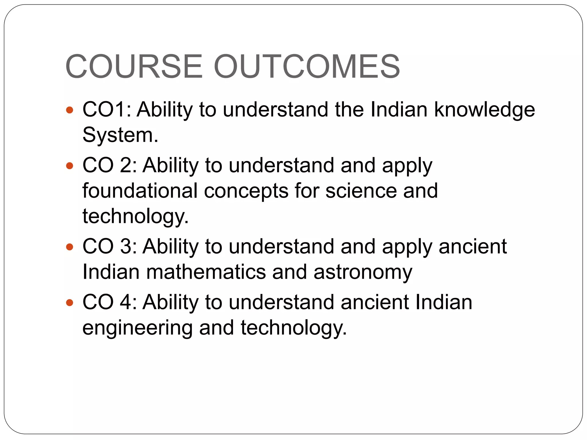 INDIAN KNOWLEDGE SYSTEM PPT chp-1.pptx