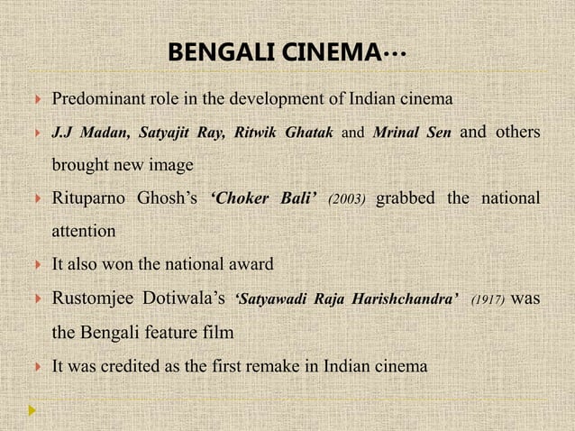 Indian language cinema, pioneers talkies | PPTX | Movies | Entertainment