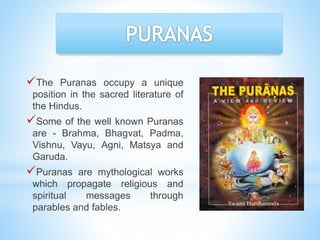 Indian Literature (Language & Famous People) | PPTX