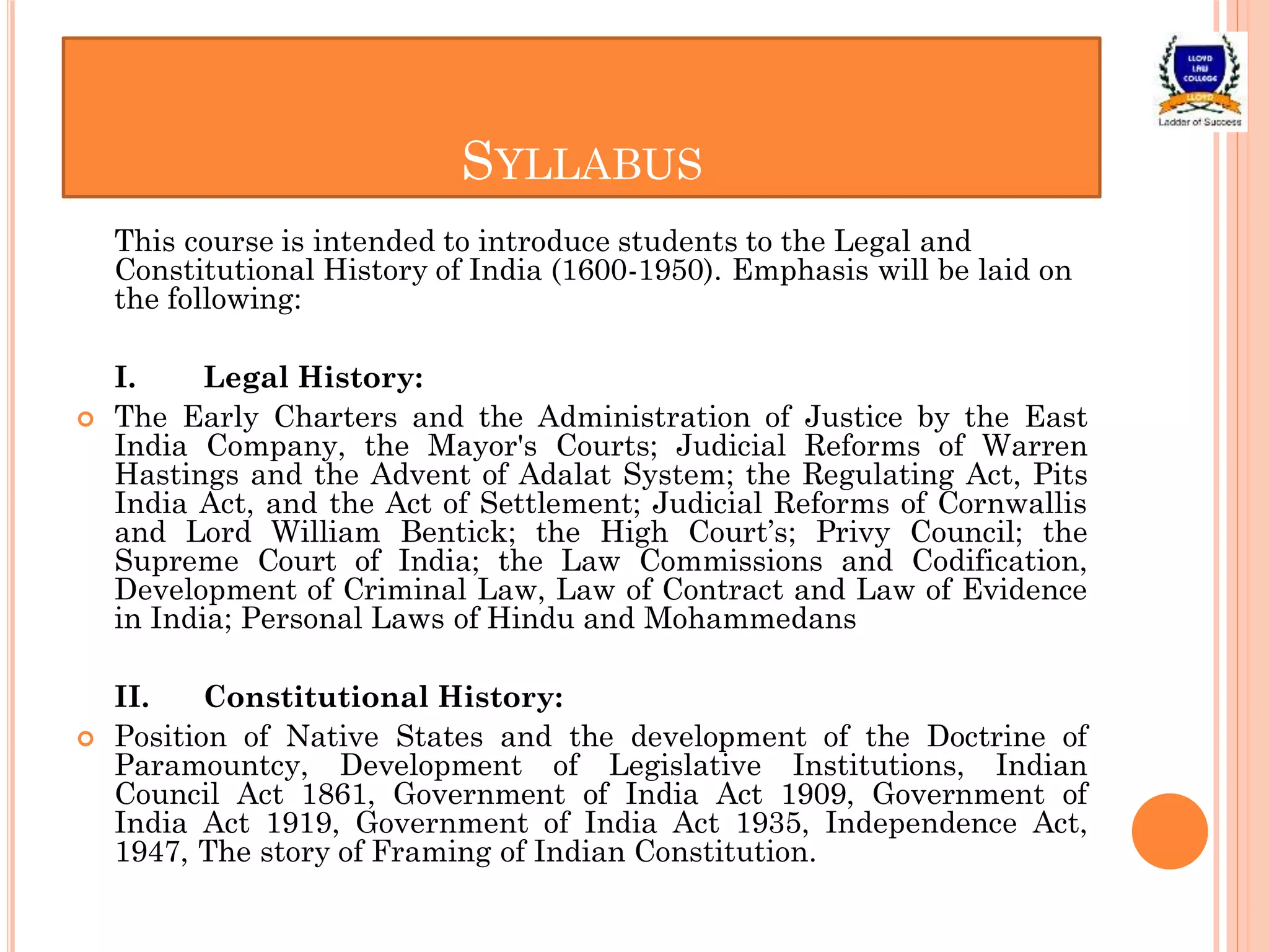 Indian legal history | PDF