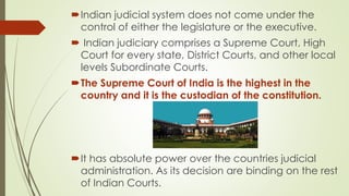 INDIAN LEGAL SYSTEM | PDF