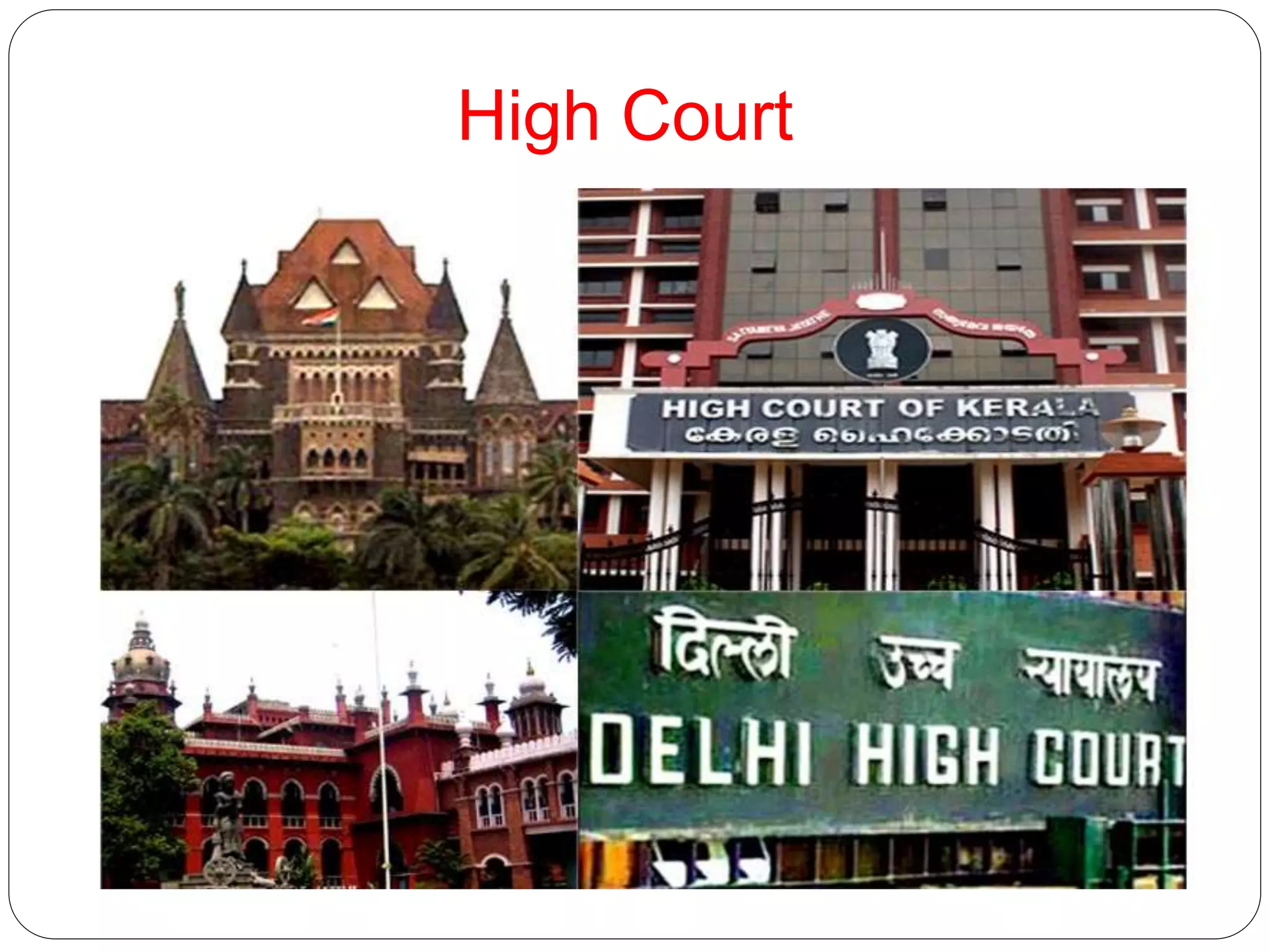 Indian legal system in reference to structure & function | PPT