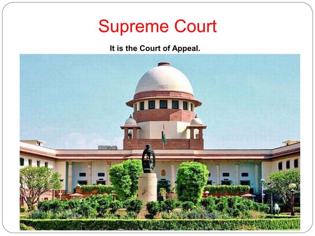 Indian legal system in reference to structure & function | PPT