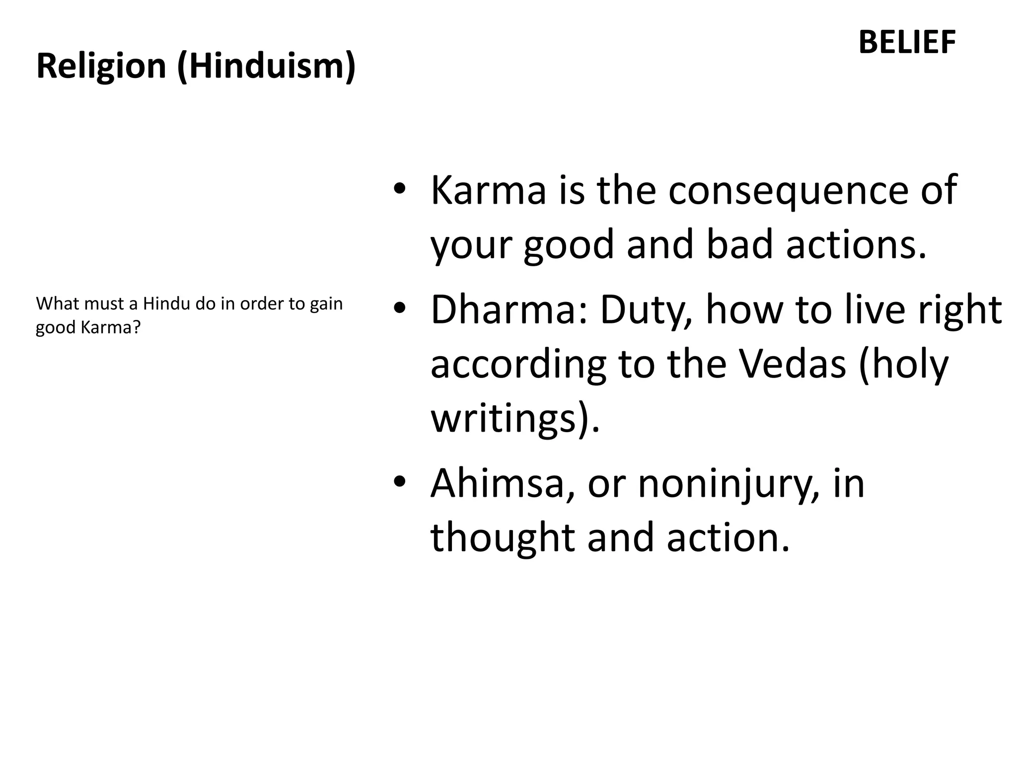 Indian lesson 3 Hinduism and Buddhism | PPT