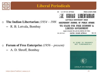 Indian Liberal Tradition | PPT